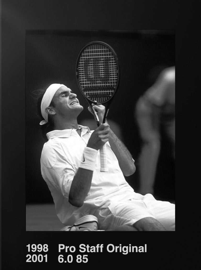 All Of Roger Federer's Racquets (1998-2022) - TENNISFANSITE.COM