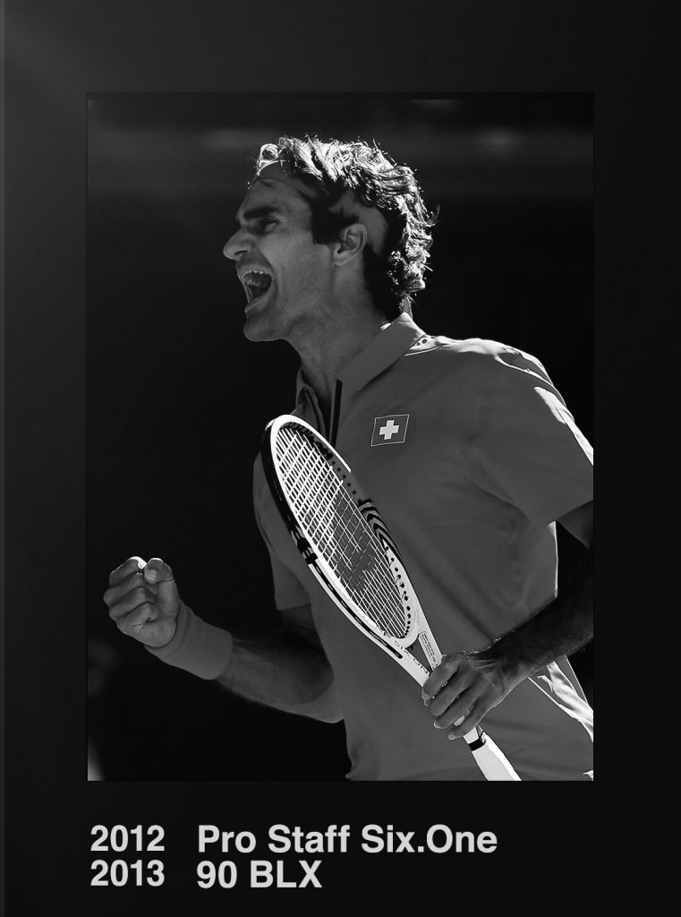 All Of Roger Federer's Racquets (1998-2022) - TENNISFANSITE.COM