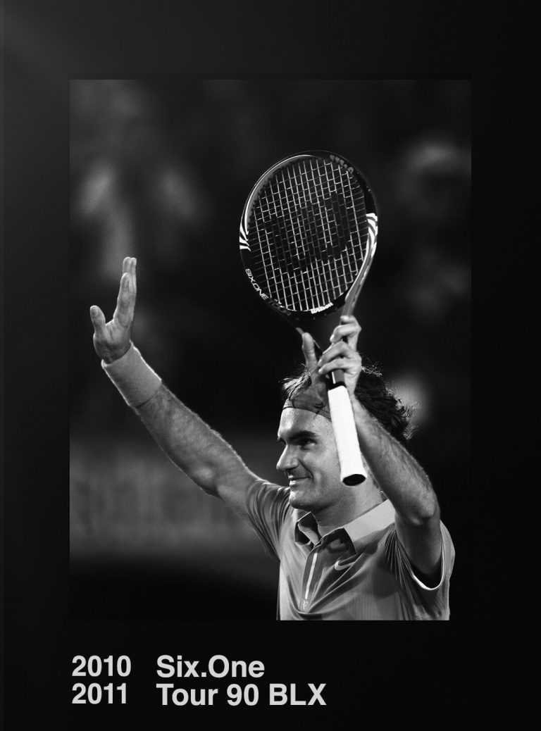 All Of Roger Federer's Racquets (1998-2022) - TENNISFANSITE.COM
